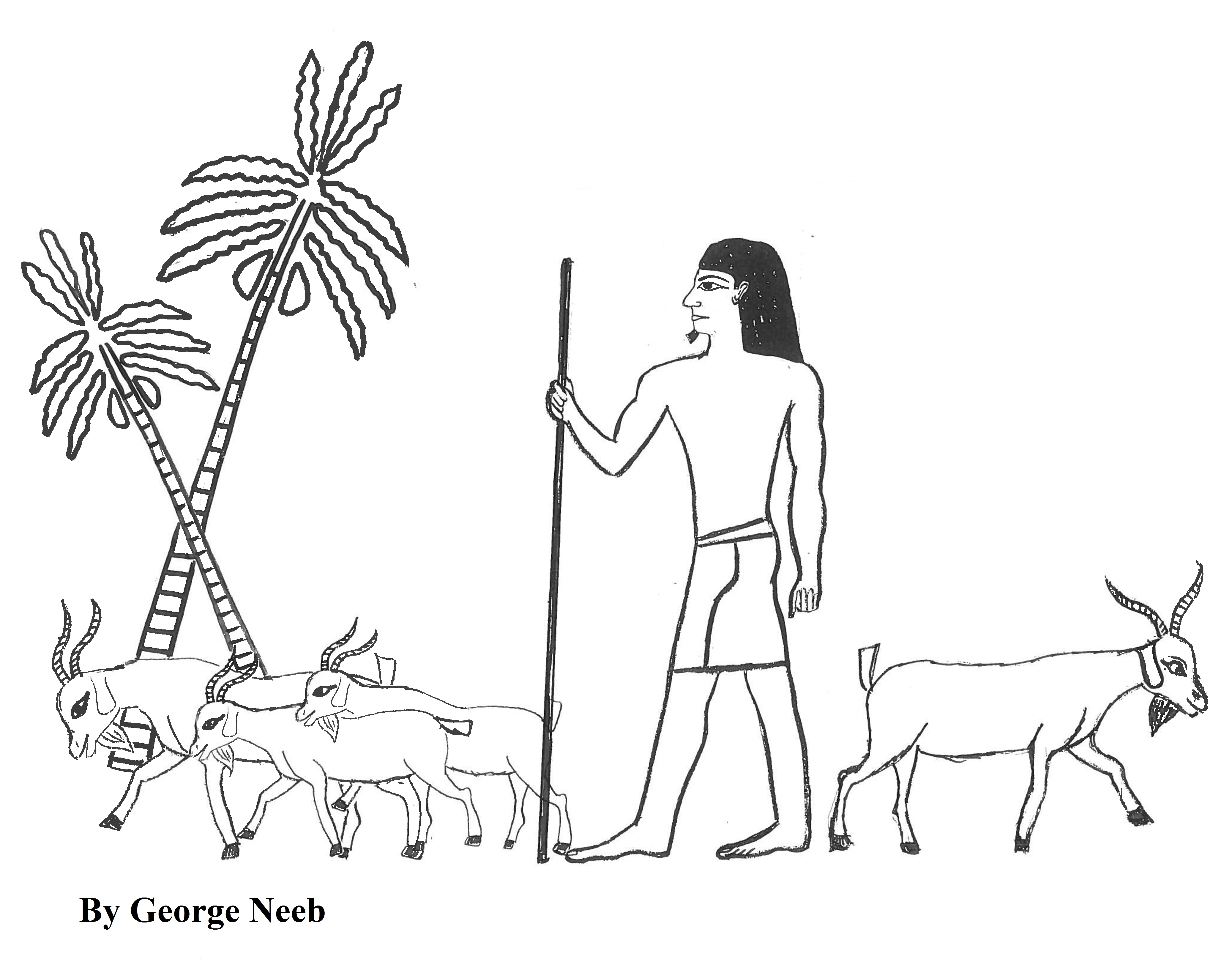 Colouring pages – George Neeb